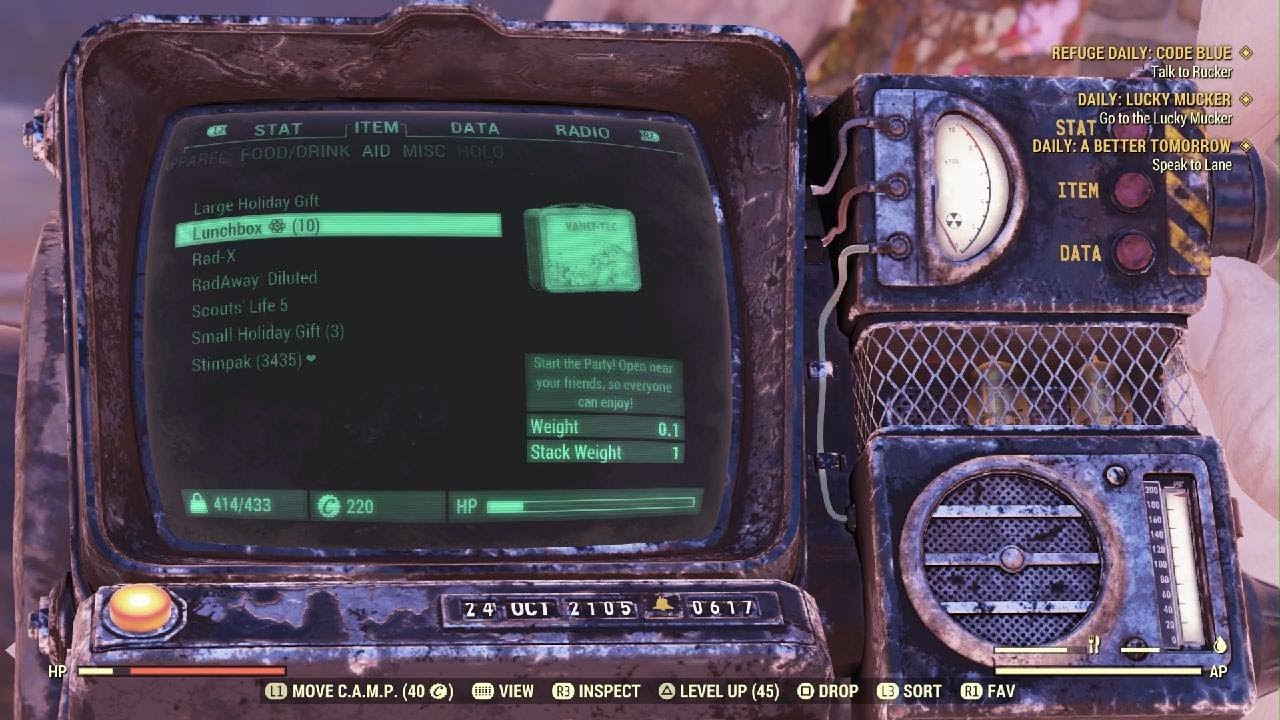 Fallout 76 no more Santa 😂🙊 - YouTube