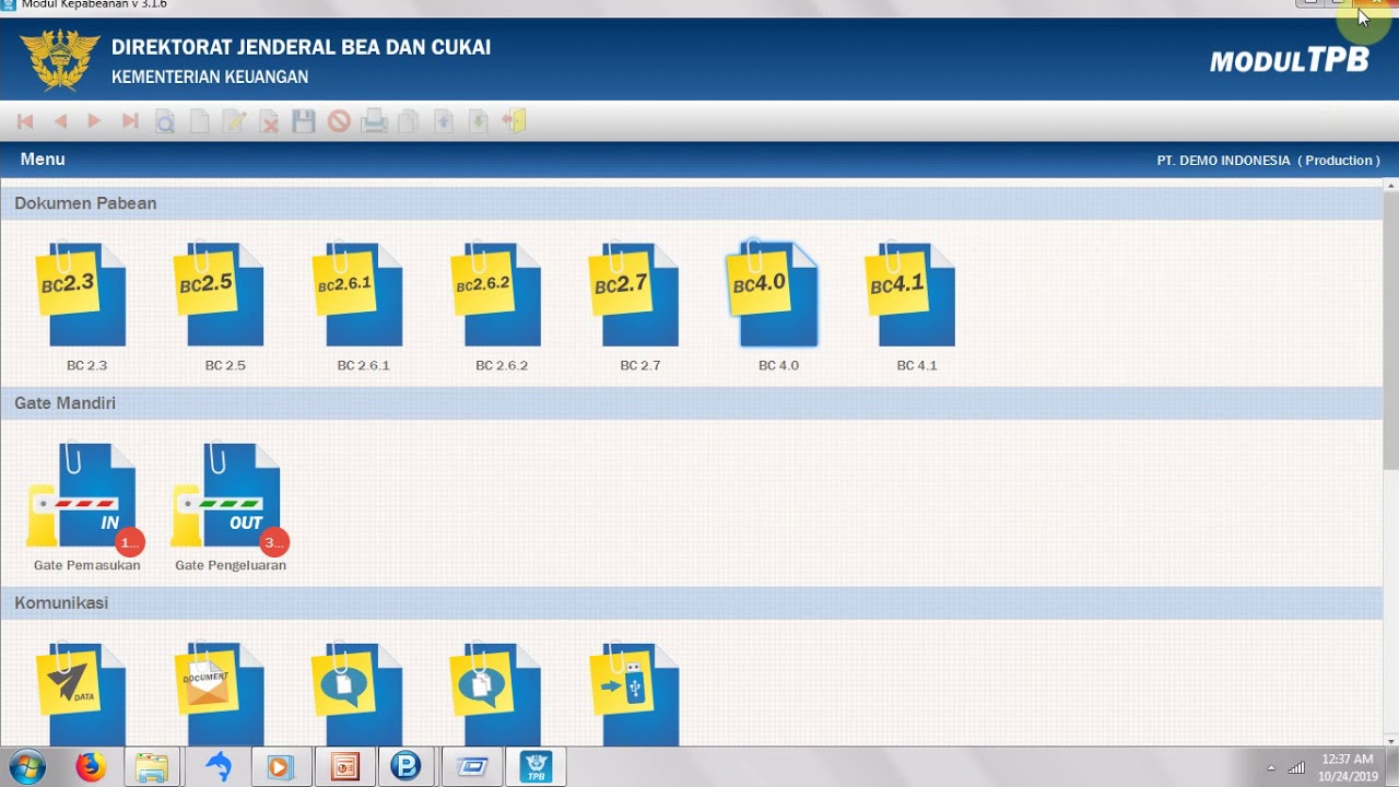 Transfer ke Modul TPB & Link - YouTube