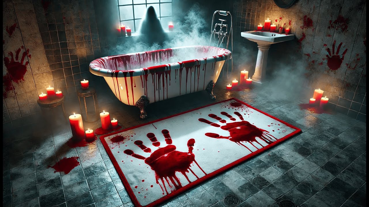 🩸 IntroWizard Bloody Bath Mat - Combo Set of 2 Mats | Best Bloody ...