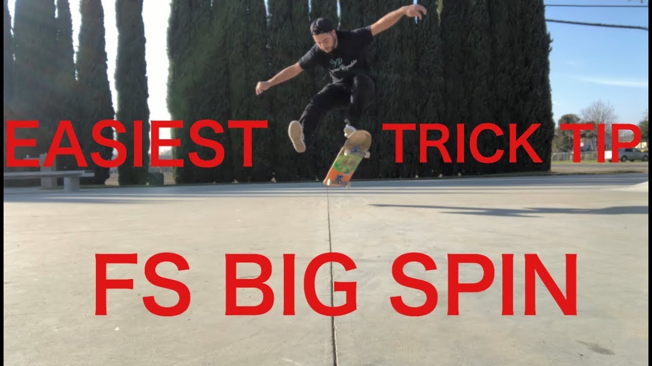 How To Frontside Bigspin - YouTube
