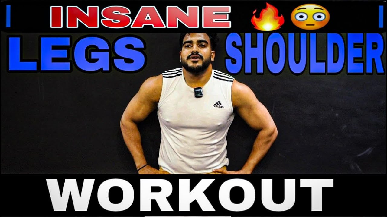 Insane Legs & Shoulders Workout | Get Stronger in 10 Minutes! - YouTube