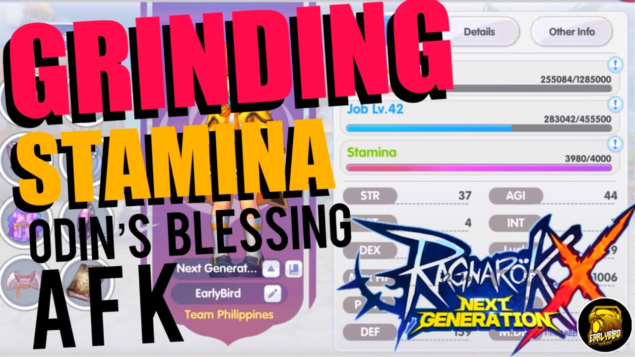 How to Grind AFK Mode / Ragnarok X: Next Generation / Newbie Tips - YouTube
