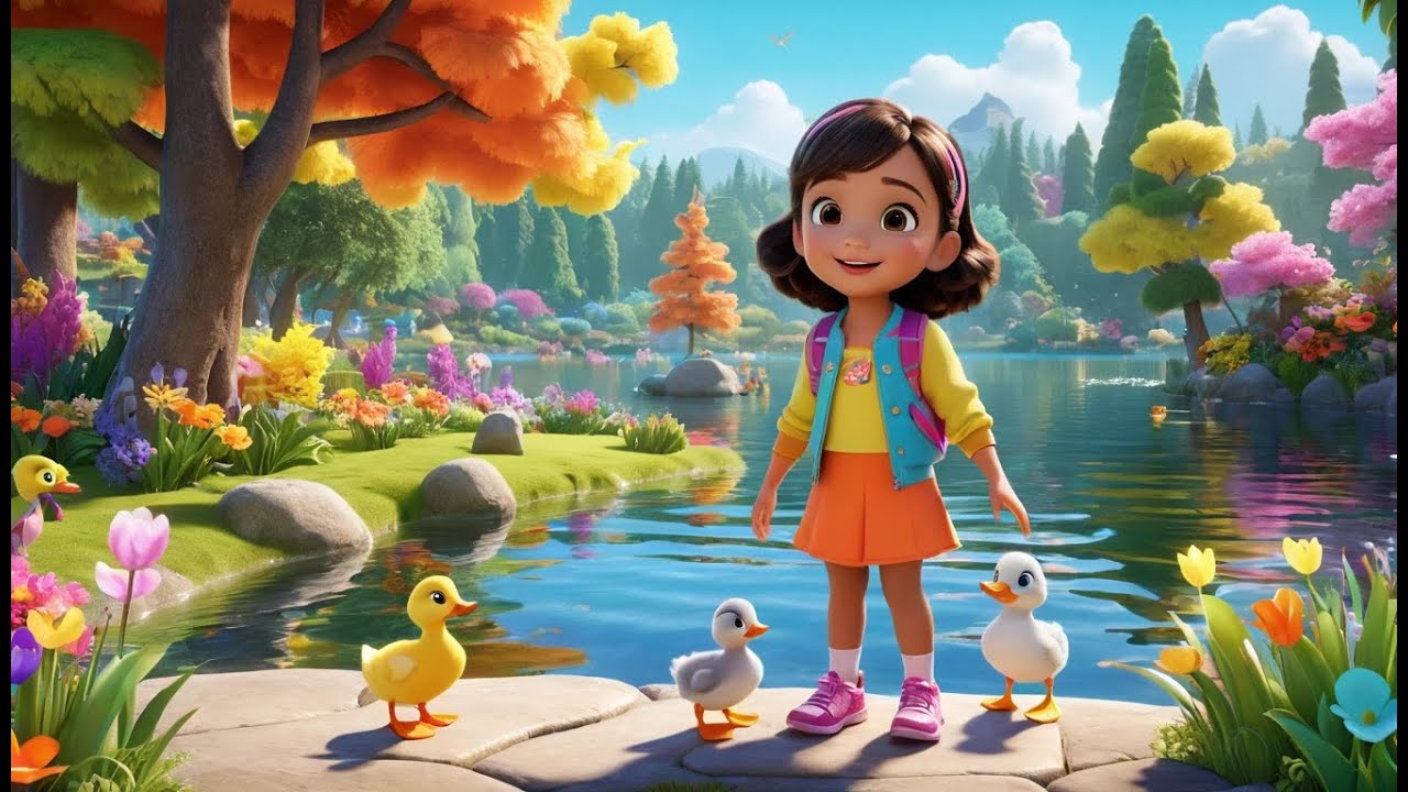 Ducks Go Quack and Fish Go Swish! | Fun Animal Song for Kids | Quacking ...