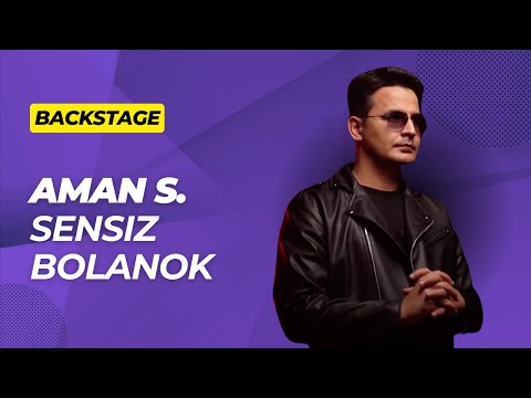 Klip Sahna Arkasy ( Aman Sahedow Sensiz Bolonok ) Backstage 2024