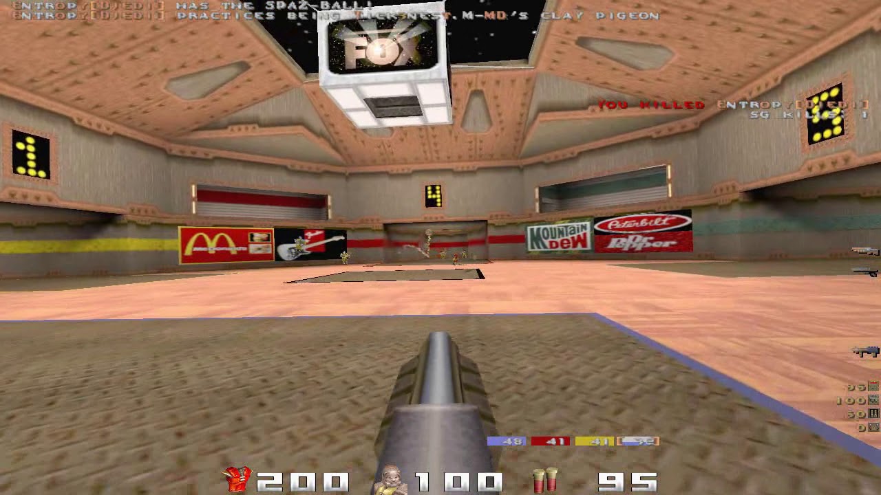 Quake Team Fortress (QWTF) - Digital Jedi EclipseCON SpazBall Match, pt ...