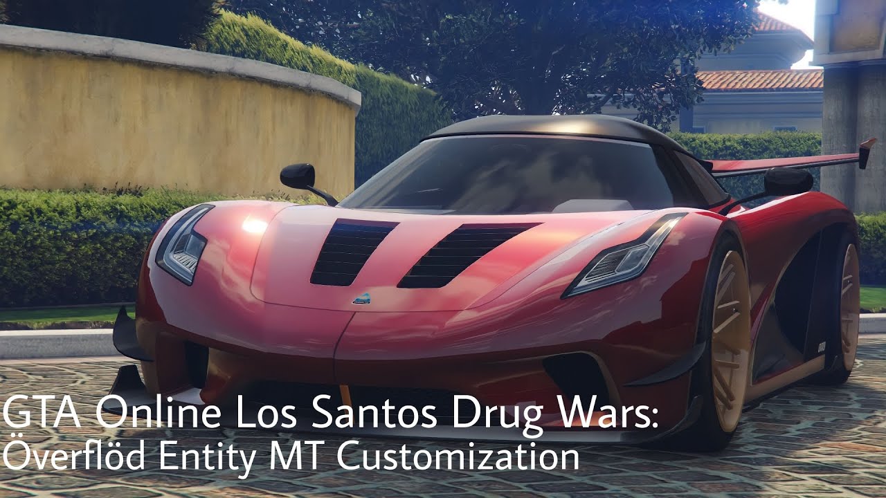 GTA Online LS Drug Wars: Överflöd Entity MT (Jesko) customization - YouTube