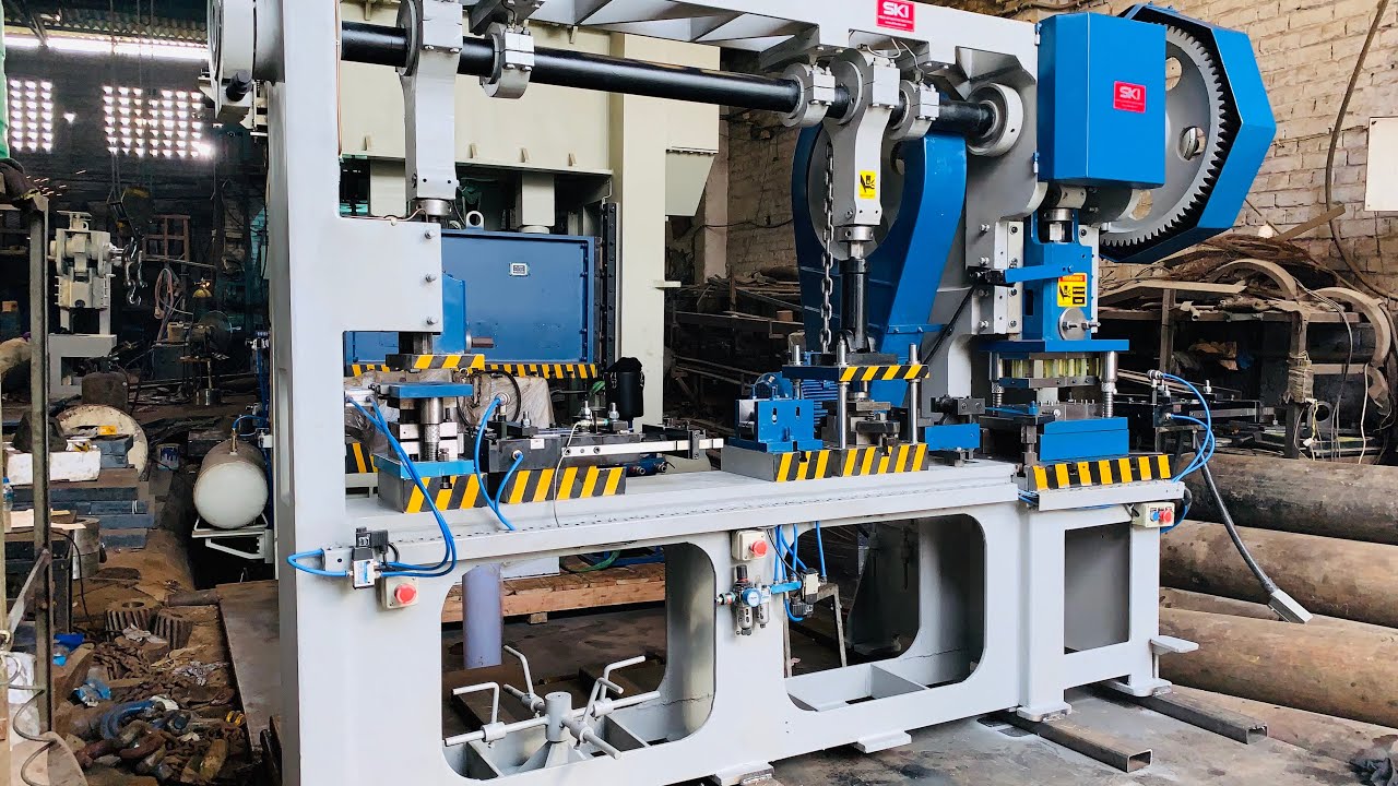 Power Press Piano Hinges Devson - YouTube