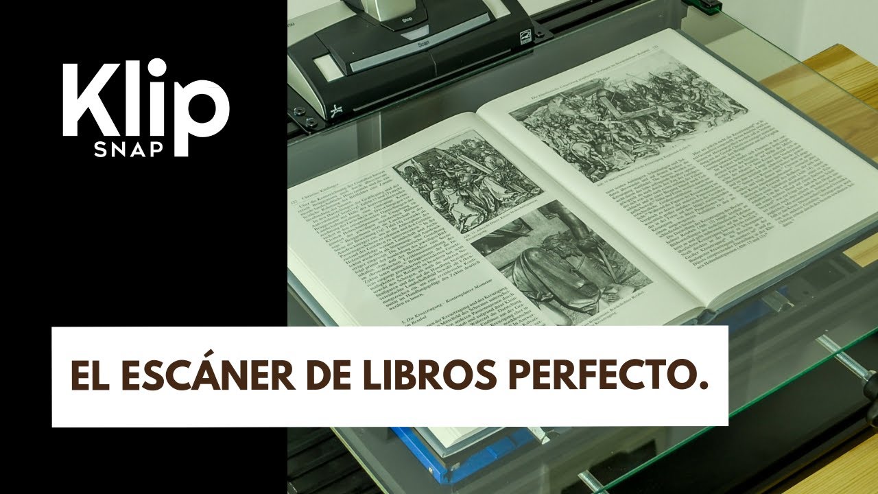 Mejor escáner de libros profesional en 2023 - YouTube
