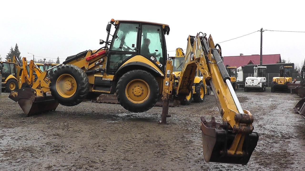 CATERPILLAR 434F KOPARKO-ŁADOWARAKA 2014R KM MASZYNY BUDOWLANE WWW ...