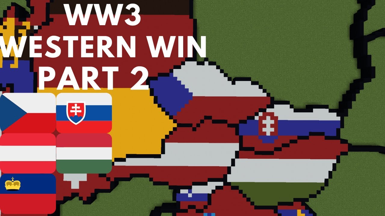 How To Build WW3 Western Win In Minecraft Part 2 Central Europe - YouTube