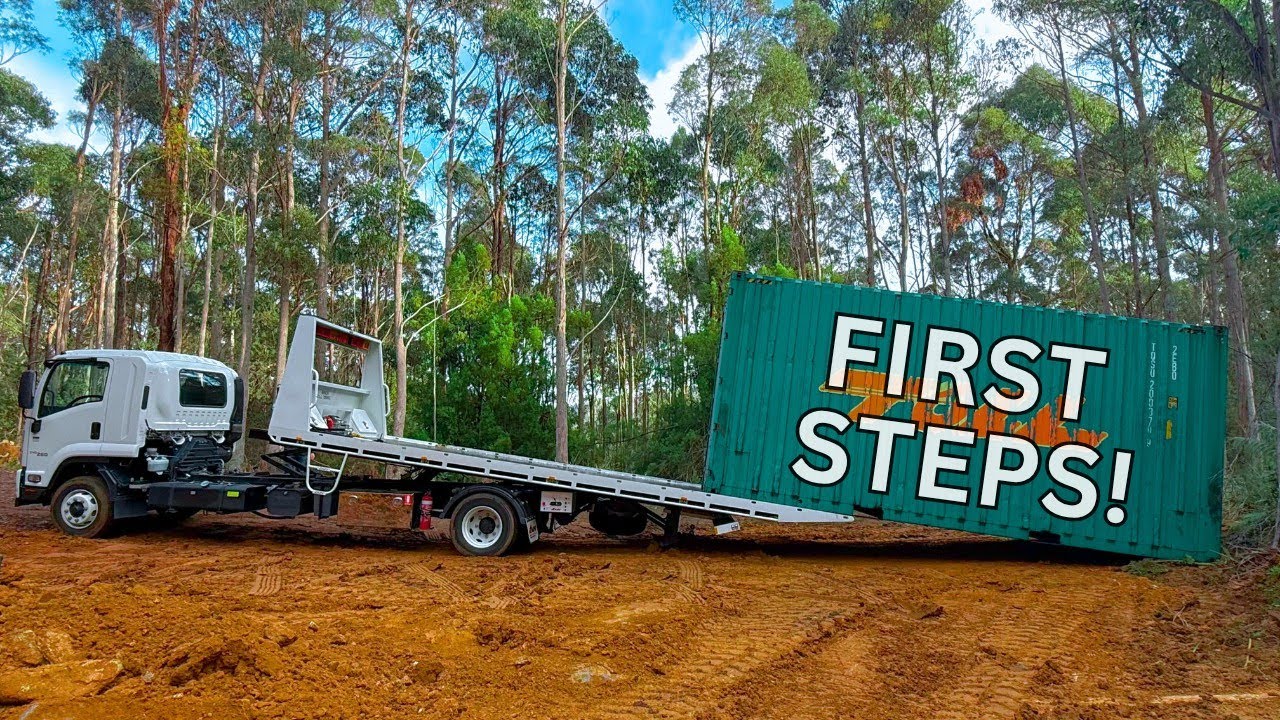 FIRST Steps To Creating Our Offgrid Forest Escape! - YouTube
