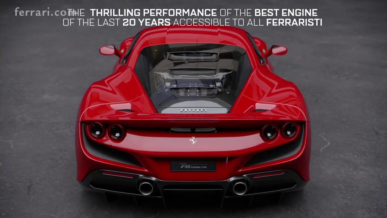 Ferrari F8 Tributo - Design And Interior - YouTube