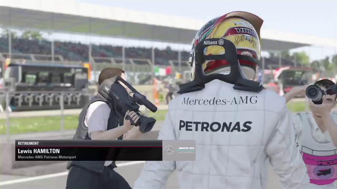 F1 2017 British 50% Race Lewis Hamilton (Full) - YouTube