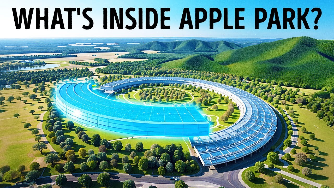 The Brilliant Design of Apple Headquarters - YouTube
