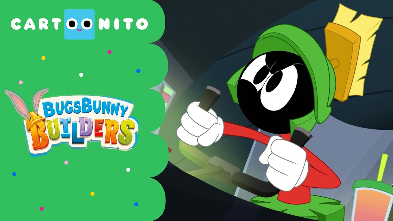 Marvin's Smoothie Spill | Bugs Bunny Builders | Cartoonito - YouTube
