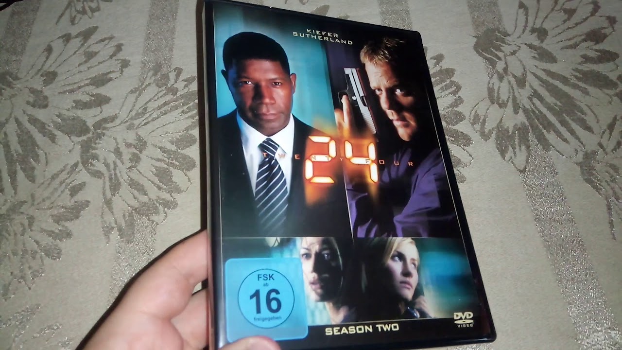 24 Season 2 DVD Unboxing - YouTube