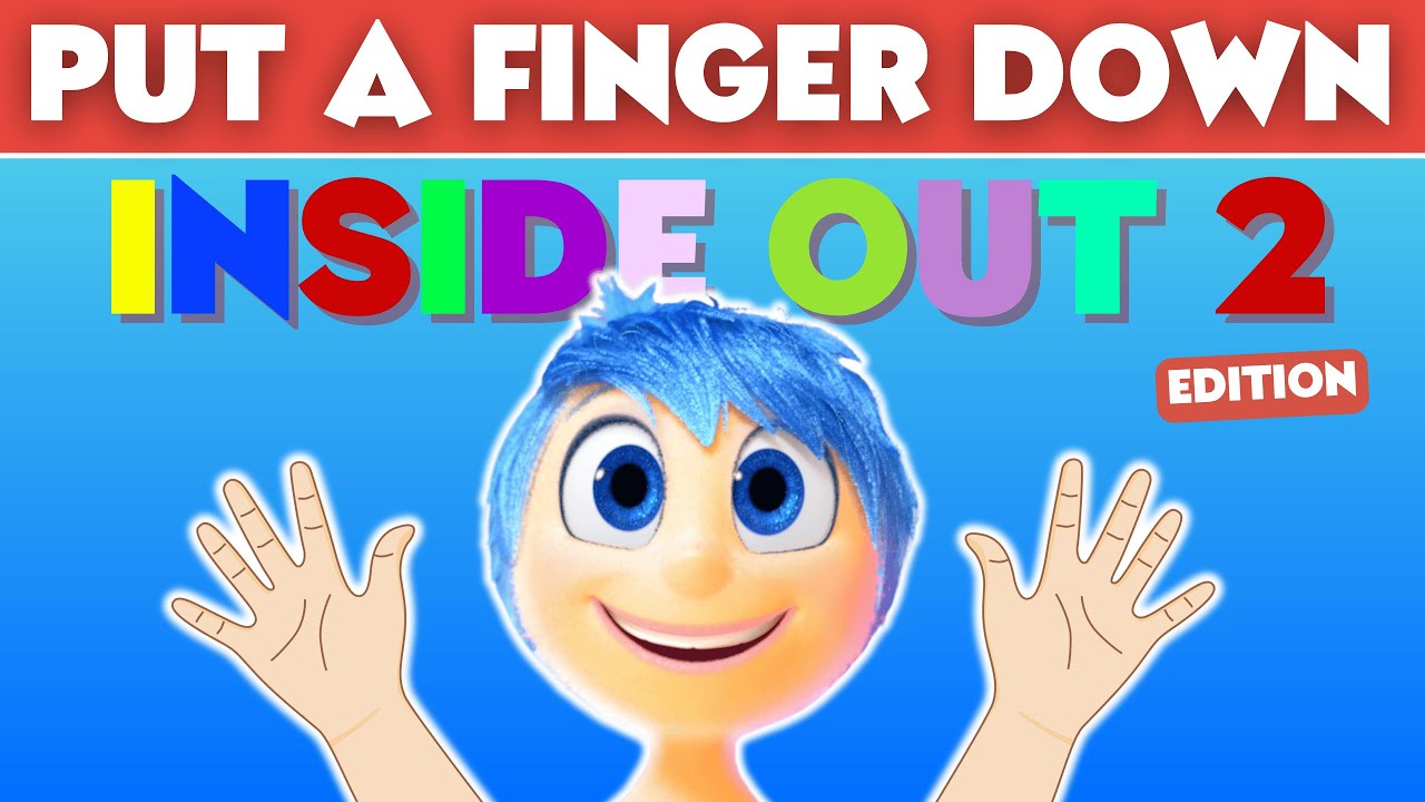 Put A Finger Down if.. Inside Out 2 Movie Edition 🎬🍿 - YouTube
