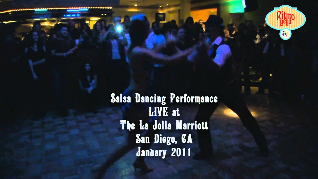 Salsa Dance Performance LIVE at the La Jolla Marriott in San Diego CA ...