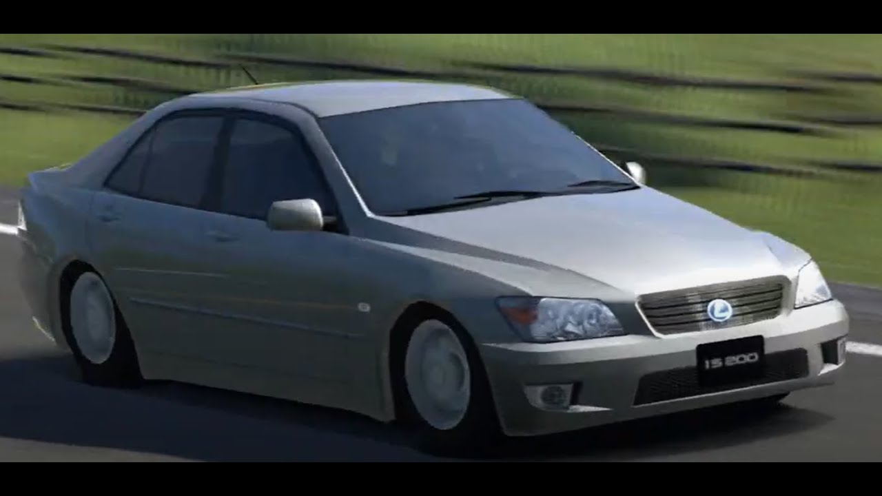 【GT5】 レクサス IS 200 '98 【DEMO】[Silver Metallic] - YouTube