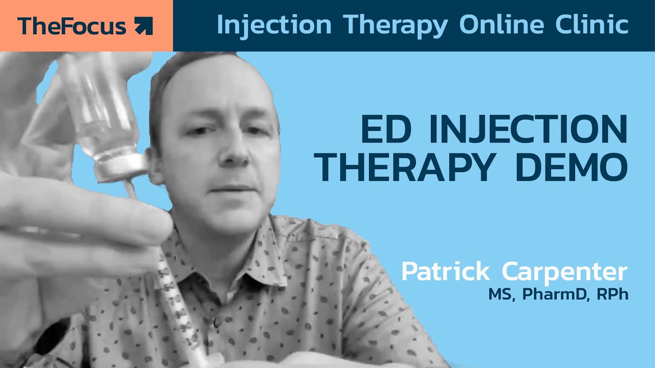 Penile Injection Therapy Demo | Everything You Need To Know - YouTube