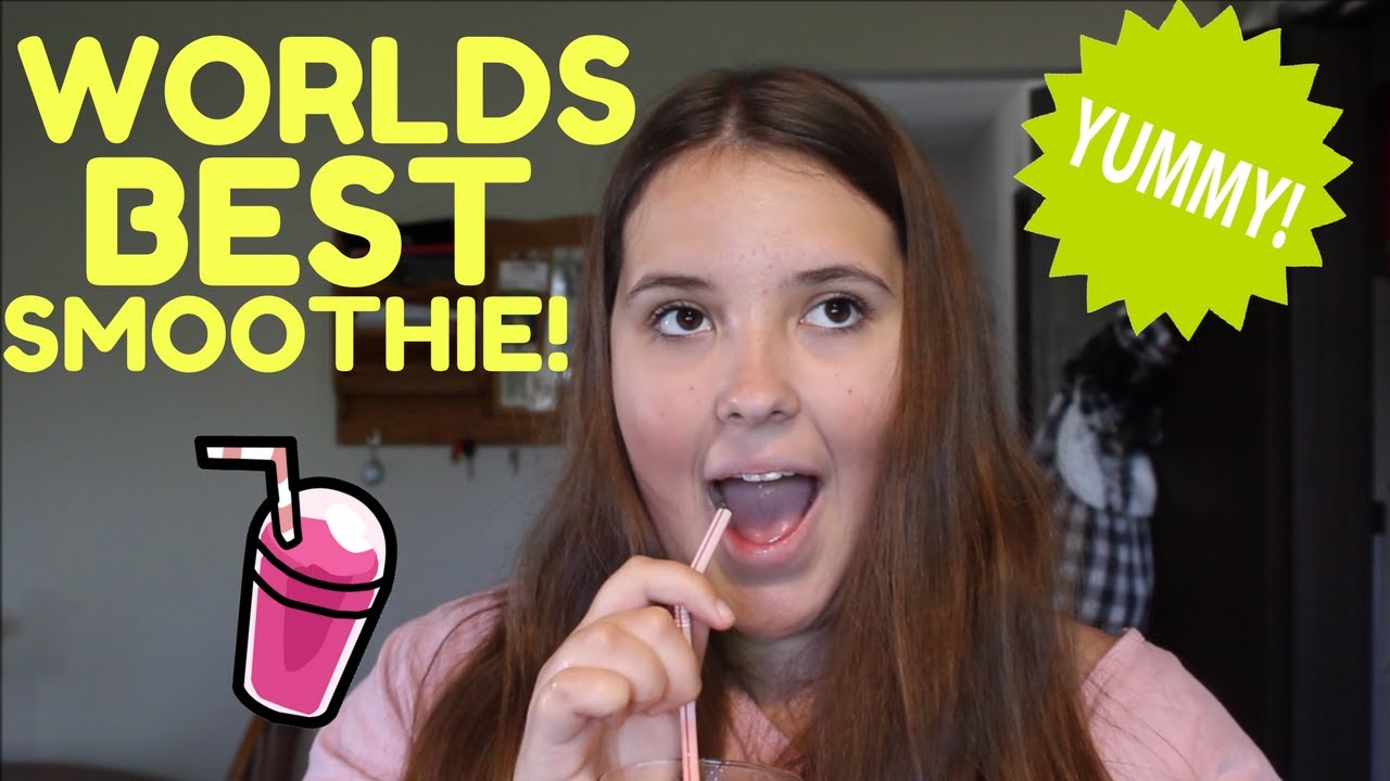 WORLDS BEST SMOOTHIE RECIPE | TyrieTV - YouTube