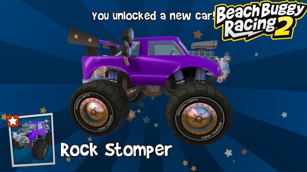 Beach Buggy Racing 2 - Rock Stomper Car Unlock - YouTube