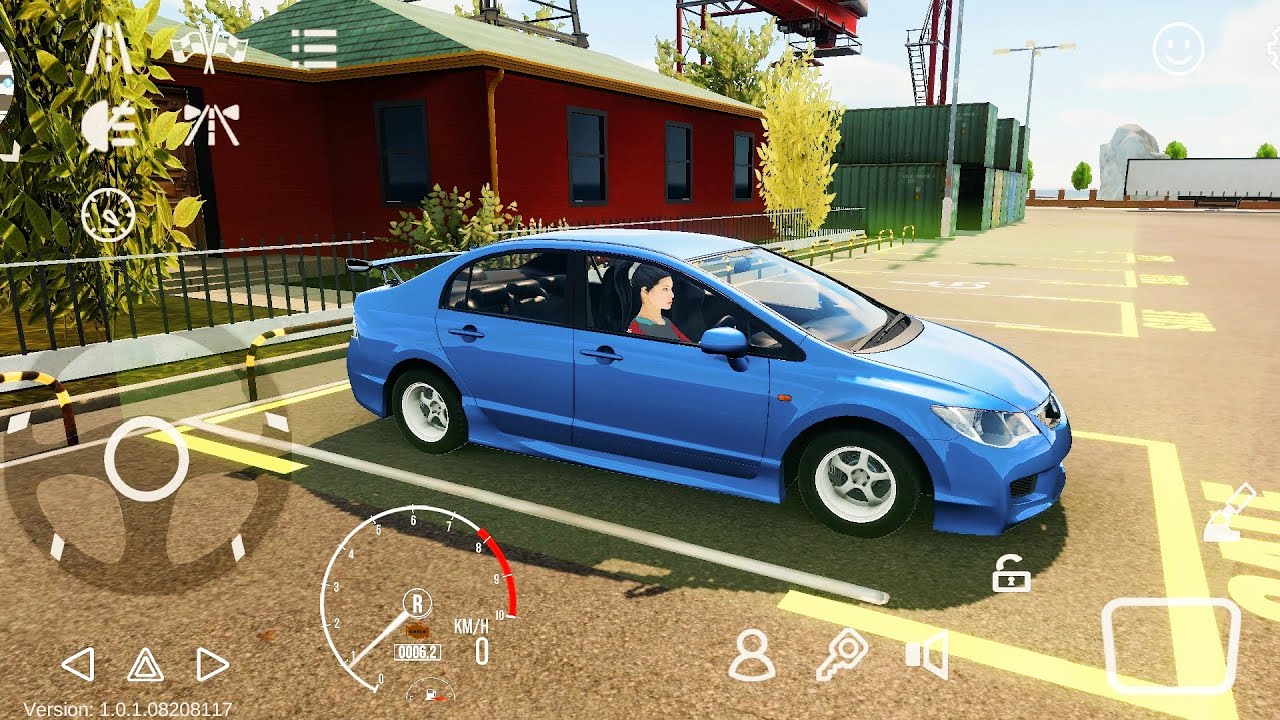 Car Parking Multiplayer 2-Car Honda Civic City Driving Game-Car Parking ...