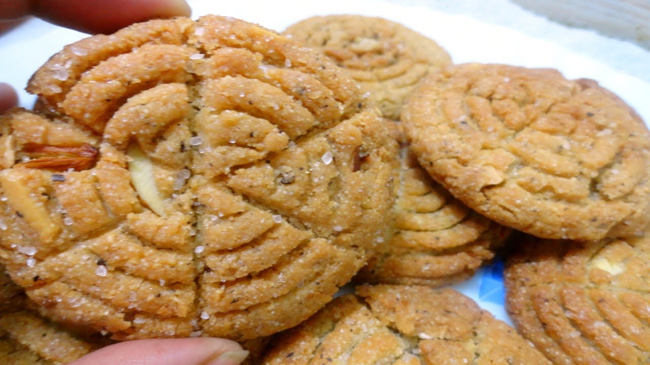 Atta suji ke khasta Biscuit Recipe | How to make Biscuit at home ...
