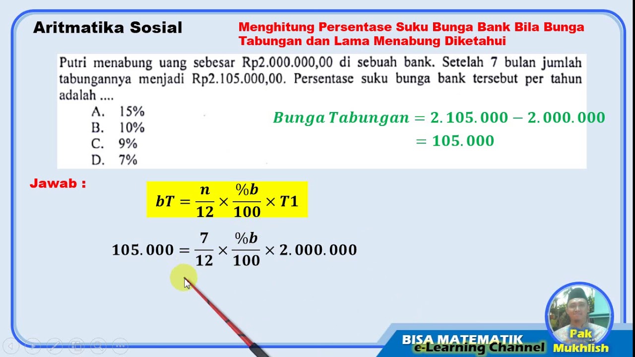 Menghitung Bunga Bank Homecare24