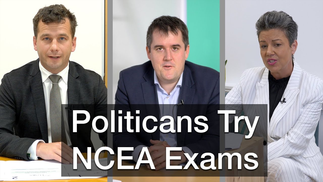 Politicians Try NCEA Exams | StudyTime NZ - YouTube