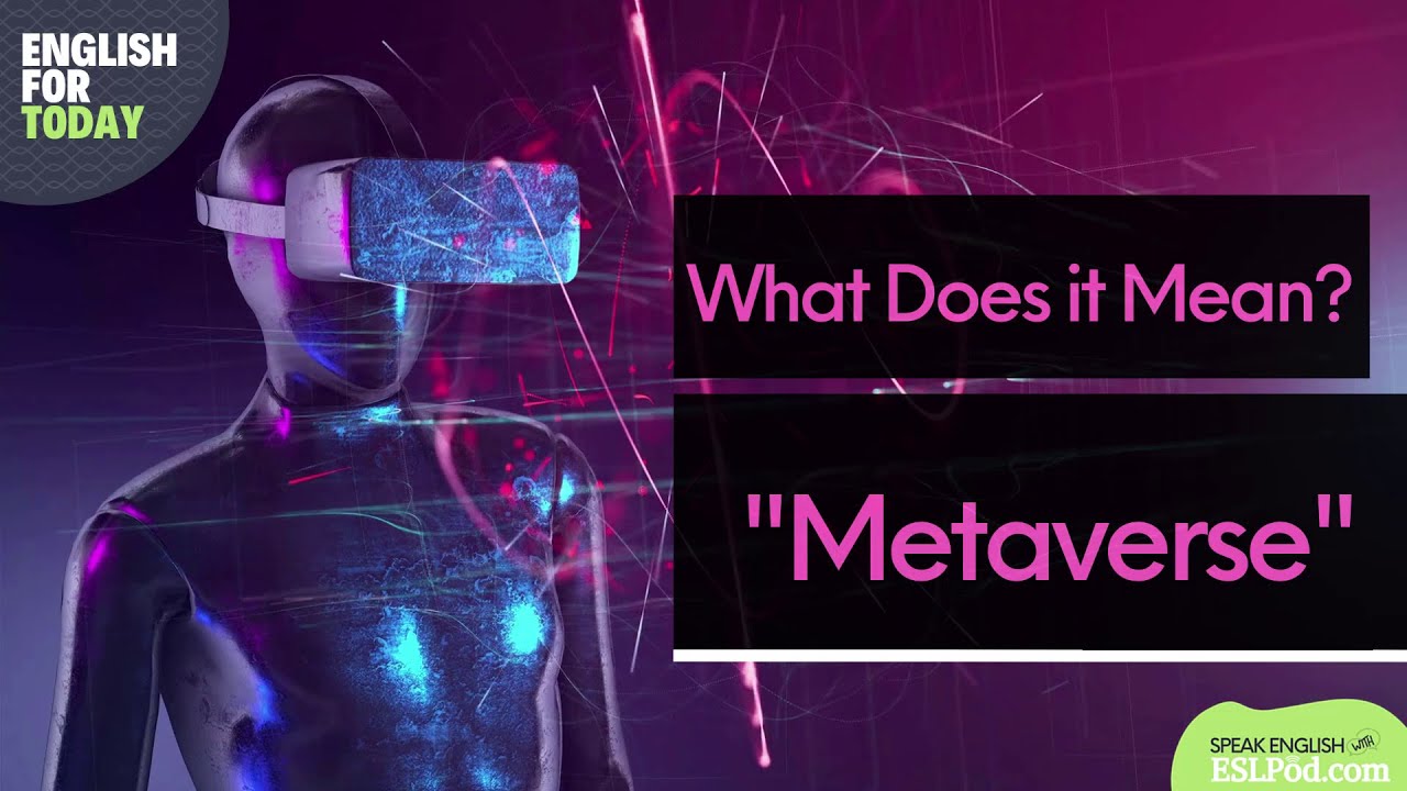 What Does "Metaverse" Mean? - YouTube