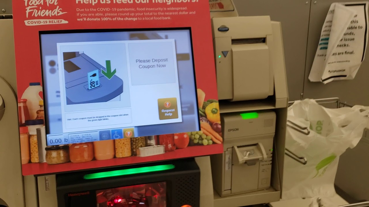 Toshiba Self Checkout at Stop & Shop #855, 400 Lacey RD & Green St ...