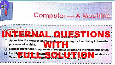 DAV | CLASS 4 | COMPUTER | SOLUTION | ASSIGNMENT | INTERNAL QUESTIONS | HANDS ON | ACTIVITY ...