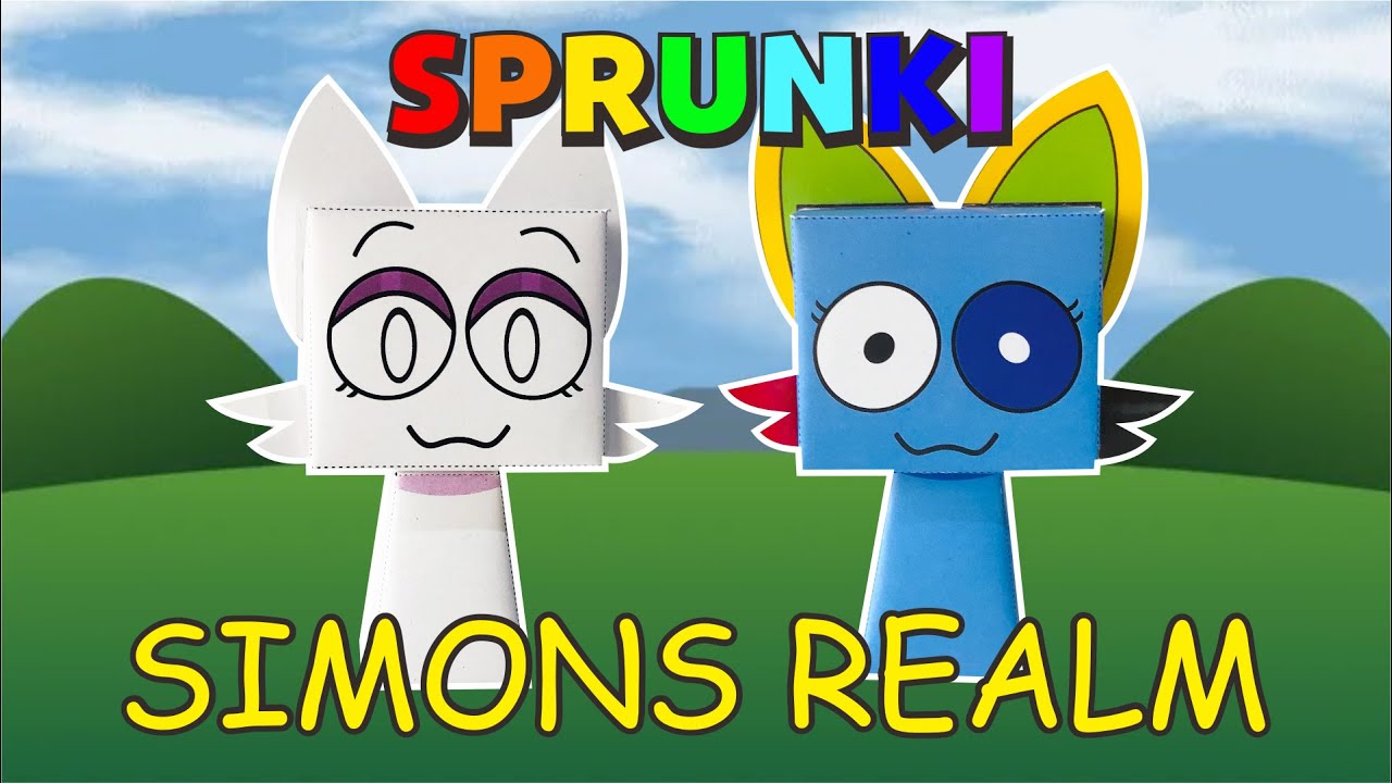I MADE SPRUNKI SIMONS REALM | How to make sprunki Wenda and Charlotte ...