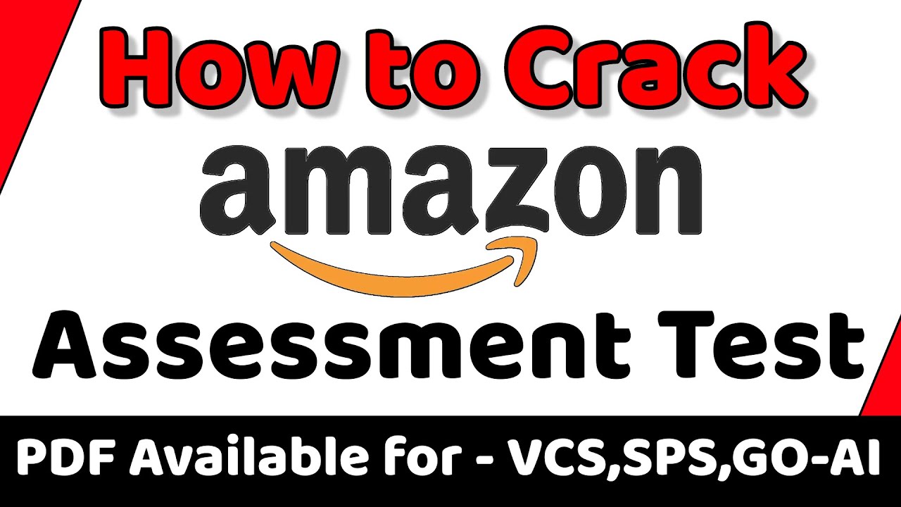 How I Cracked Amazon Assessment Test | With the Help of Materials ...