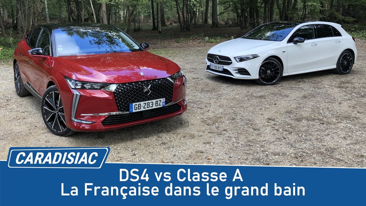 Comparatif - DS4 vs Mercedes Classe A : dans la cour des grands - YouTube