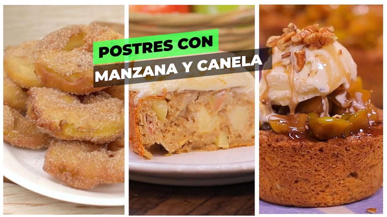 Postres con manzana y canela.| Cocina Delirante - YouTube