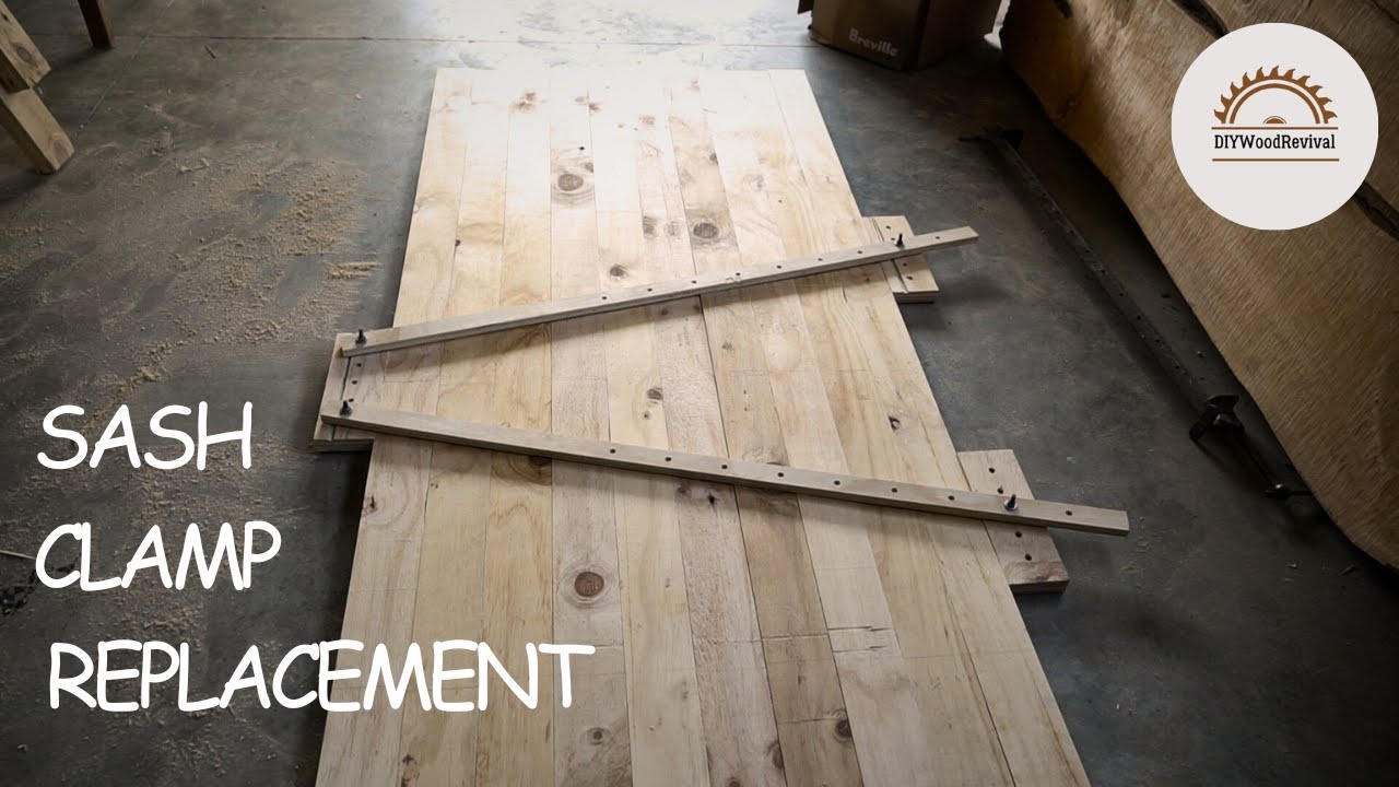 Sash Clamp Alternative - Scrap Wood Triangle Clamp - YouTube