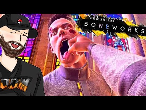 [Boneworks] CHALLENGE TIME - Can I Beat Boneworks In One Sitting ...