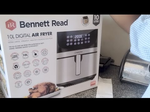 HOW To Use A 10L Digital Bennett Air Fryer From Game #Bennett #10Liter ...