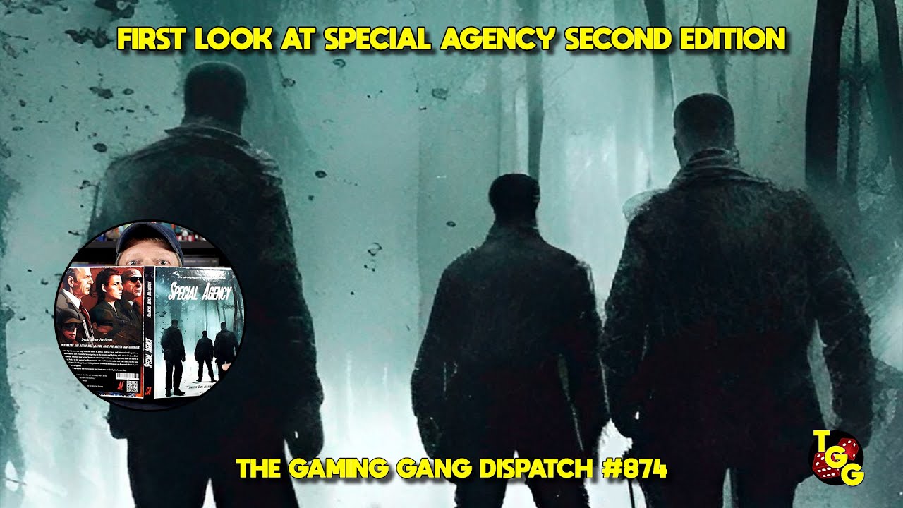 First Look at the Special Agency RPG Second Edition on The Gaming Gang ...