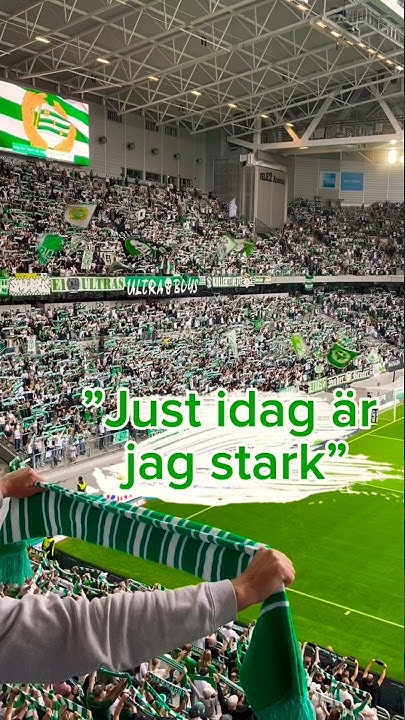 ”JUST IDAG ÄR JAG STARK” Hammarby vs Elfsborg - Fans Singing - YouTube