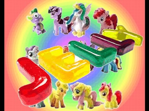 My little pony Jelly cakes. Find the pony.