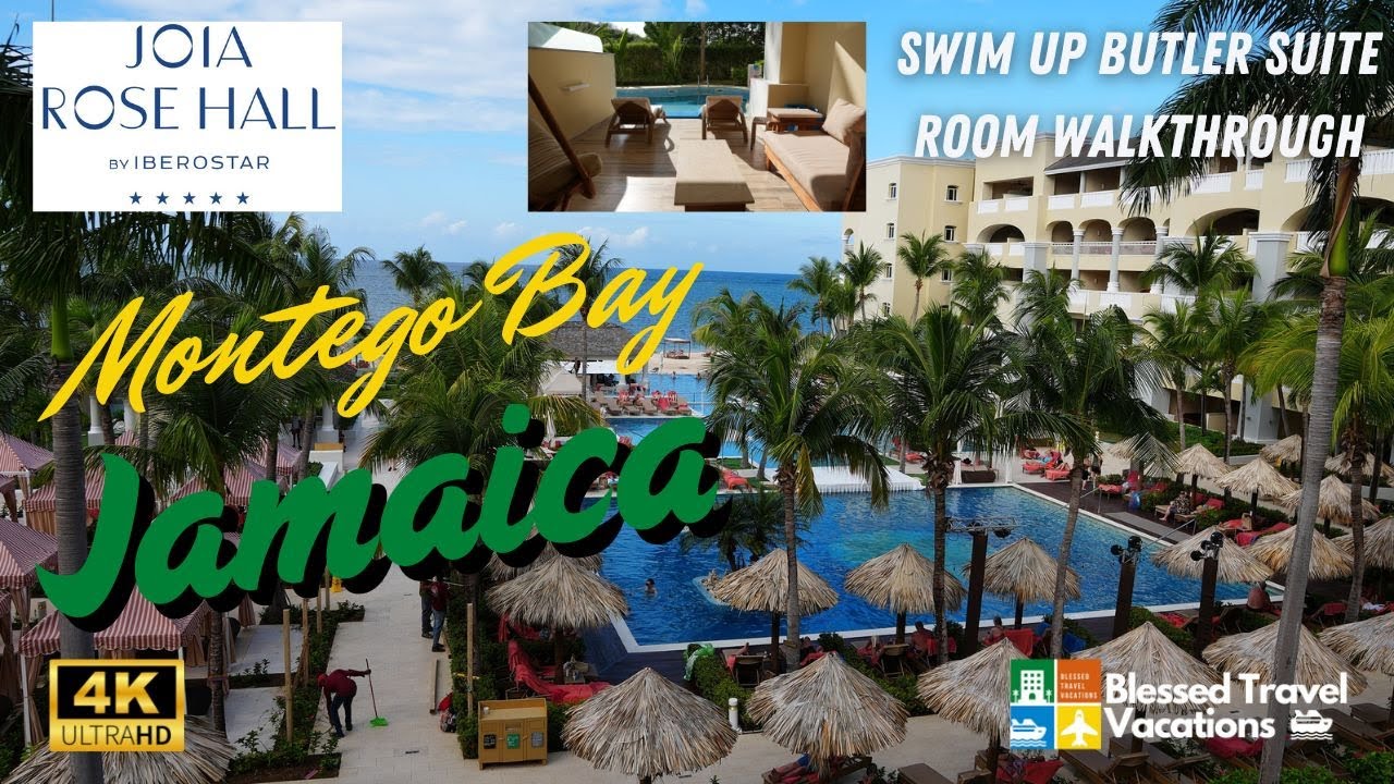 Iberostar Joia Rose Hall Swim Up Butler Suite Room Walkthough - YouTube