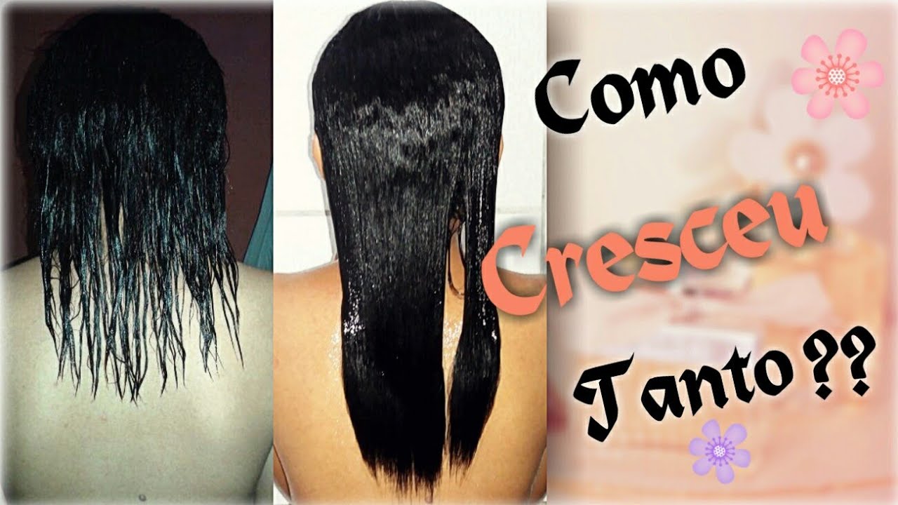 Como meu cabelo cresceu tanto + dicas de crescimento - YouTube