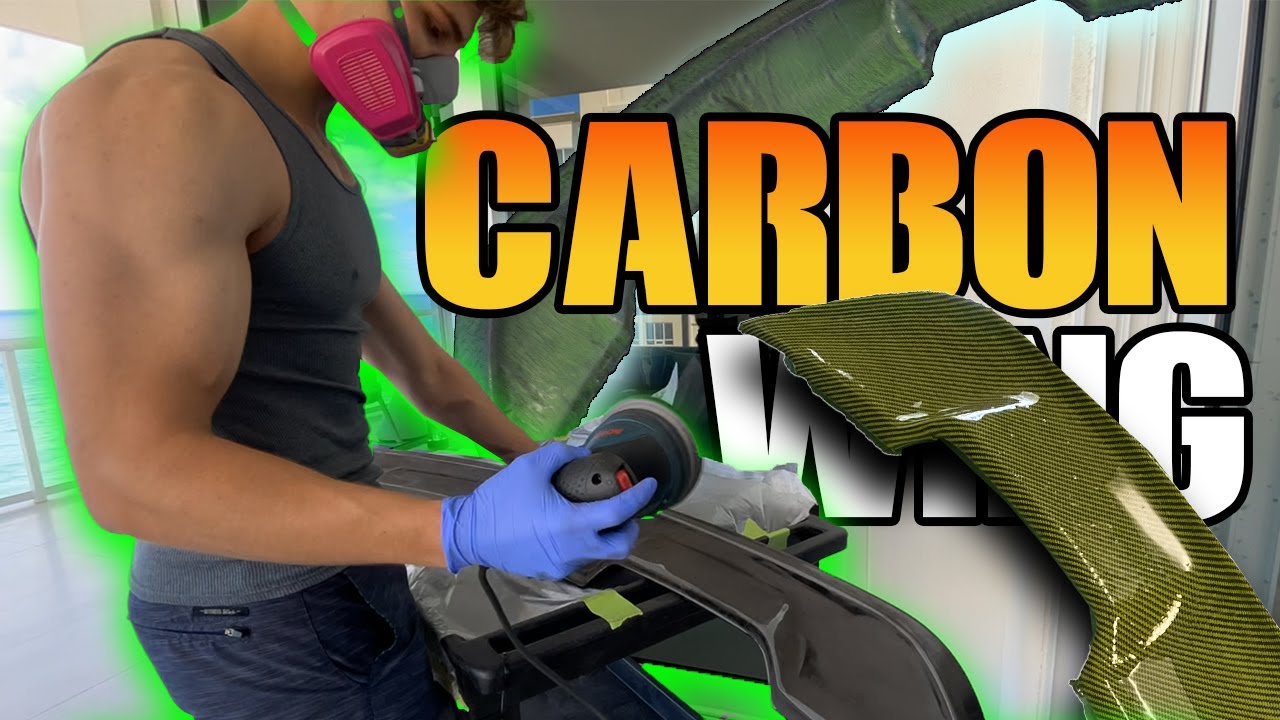 LEARNING HOW TO CONVERT ANY CAR PART INTO CARBON FIBER W/CARBON FIBER ...
