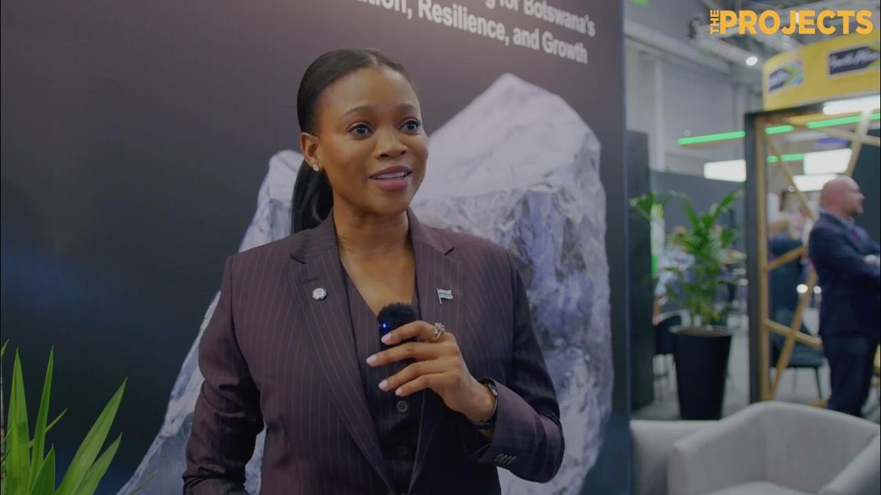 Botswana Minister of Minerals and Energy Hon. Bogolo Kenewendo at African Mining Indaba - YouTube