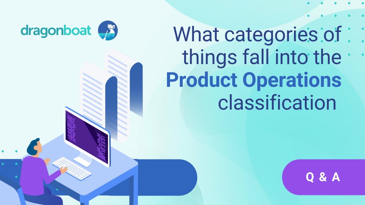 What categories of things fall into the Product Operations ...