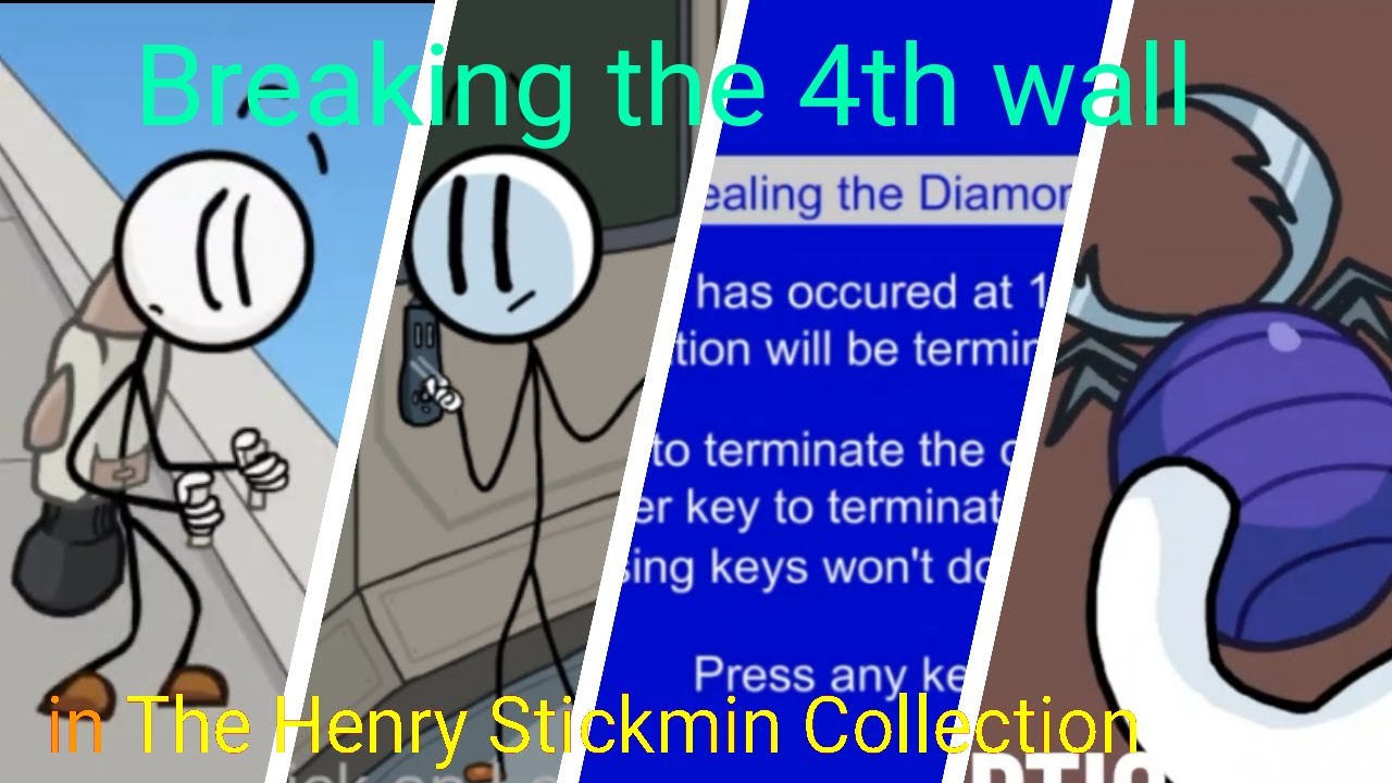 Breaking the 4th wall moments in the Henry Stickmin Collection ...