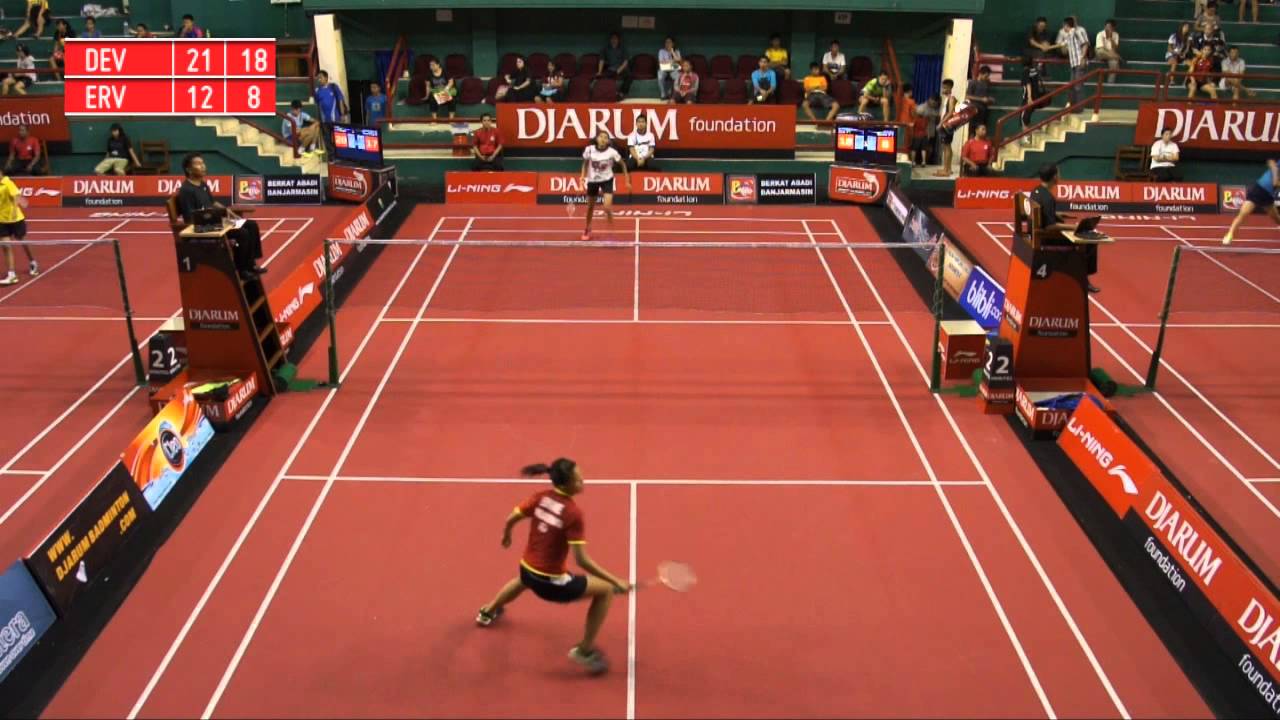 Devi Yunita Indah Sari (DJARUM KUDUS) VS Ervine Felicia Tiara (JAYA ...